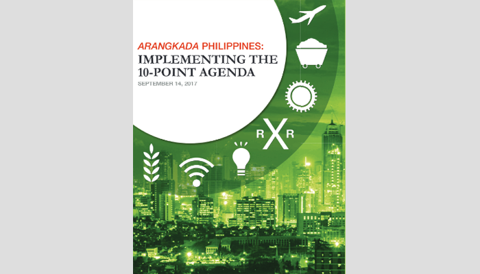 Arangkada Philippines: Implementing the Ten-Point Socio-Economic Agenda ...